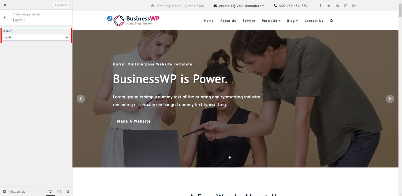 How To Setup Layout – Britetechs Themes