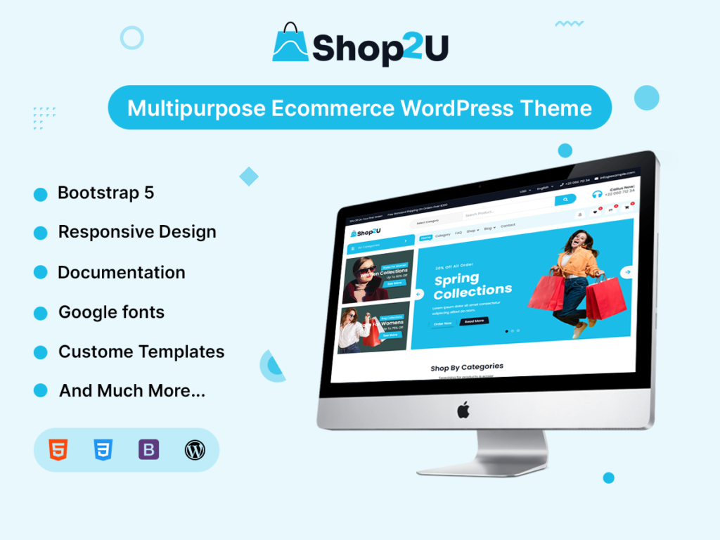 Shop2u Pro Wordpress Theme| by Britetechs